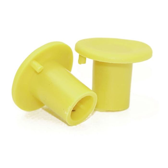 Standard Cane Caps - Yellow (100) | LBS Horticulture
