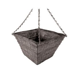 Grey Willow Square Hanging Baskets (20) | LBS Horticulture