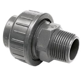 PVC Male Threaded Union Fitting - 32mm x 1" | LBS Horticulture
