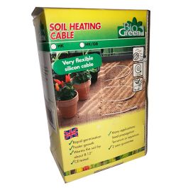 Soil Heating Cable - 50W / 6m | LBS Horticulture